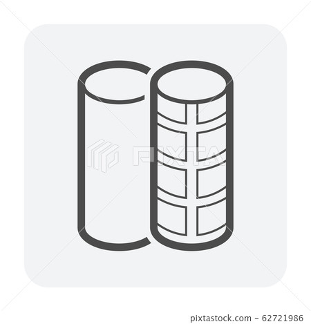steel rebar icon - Stock Illustration [62721986] - PIXTA