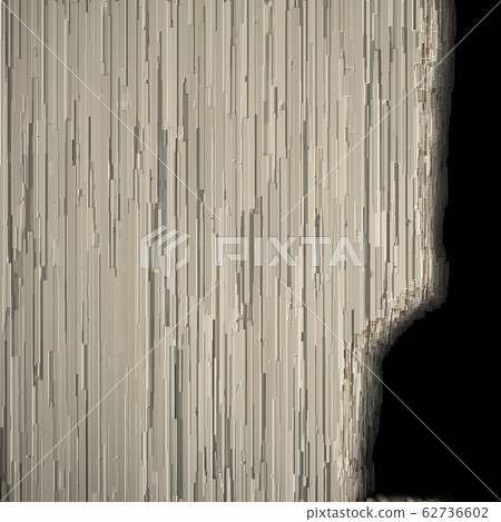 Shapeless figure made of industrial metal 3D - Stock Illustration ...