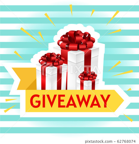 Giveaway gift box - Stock Illustration [62768074] - PIXTA