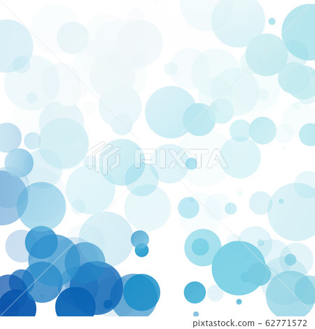 Bubbles Unique Blue Bright Vector Background - Stock Illustration ...