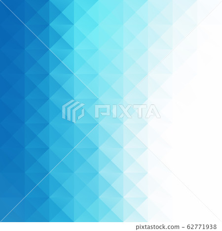 Blue Grid Mosaic Background, Creative Design - Stock Illustration ...