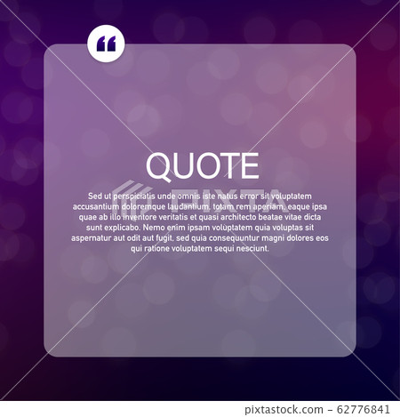 Quote background vector. Creative Modern Material - Stock Illustration ...
