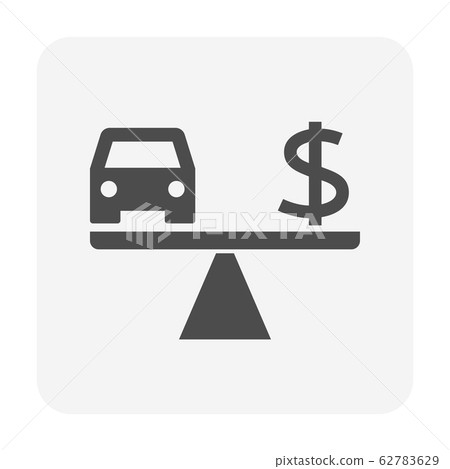 used car icon - Stock Illustration [62783629] - PIXTA