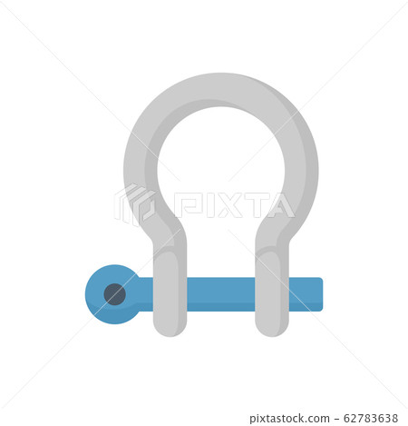 shackle steel icon - Stock Illustration [62783638] - PIXTA