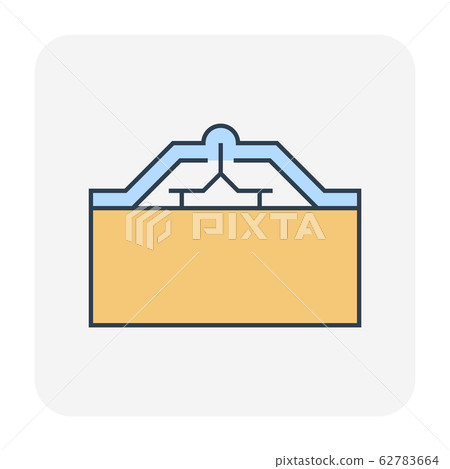 roof support icon - Stock Illustration [62783664] - PIXTA