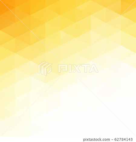 Orange Grid Mosaic Background, Creative Design - Stock Illustration ...