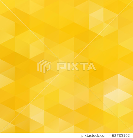 Yellow Grid Mosaic Background, Creative Design - Stock Illustration ...