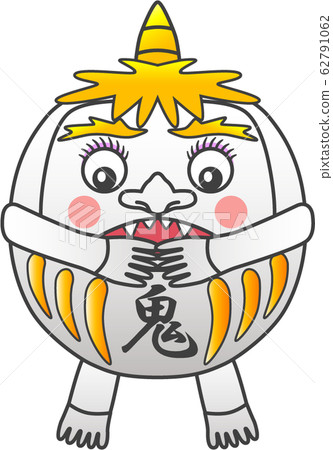 Dharma-type white demon: 006 - Stock Illustration [62791062] - PIXTA