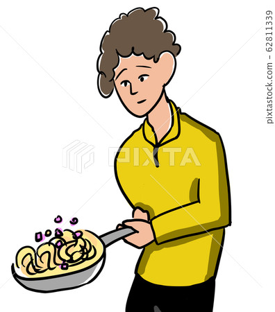 Men who cook - Stock Illustration [62811339] - PIXTA