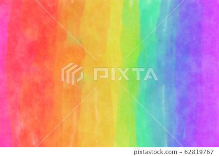 Rainbow watercolor gradation - Stock Illustration [62819767] - PIXTA