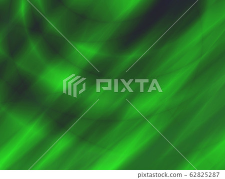 Green background wave leaf art pattern - Stock Illustration [62825287 ...