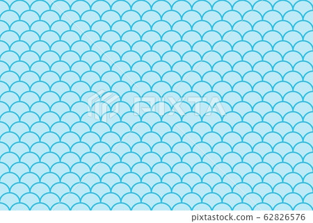 abstract on blue background.mermaid concept - Stock Illustration ...