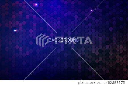 Dark saturated blue mosaic design drawn from...-插圖素材 [62827575] - PIXTA圖庫