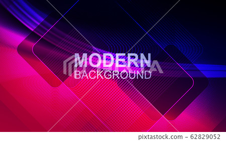 The design is blue and red, an abstract frame... - Stock Illustration ...