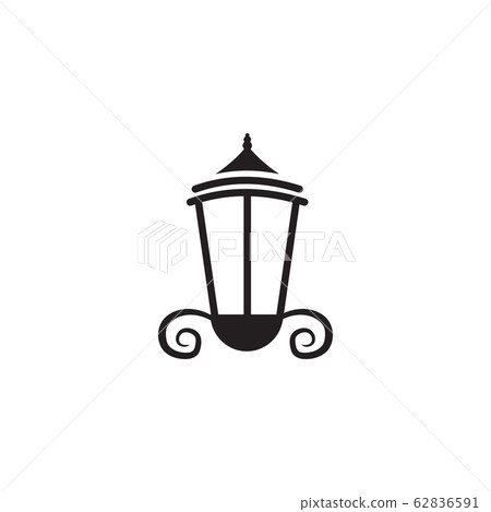 Lantern icon logo design vector template - Stock Illustration [62836591 ...