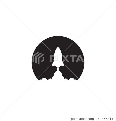 Rocket icon logo design vector illustration - Stock Illustration ...