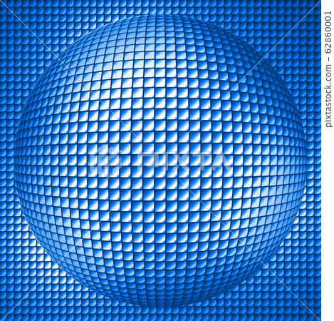 Tile sphere blue - Stock Illustration [62860001] - PIXTA