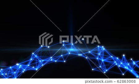 Abstract technology lines connect - Stock Illustration [62863008] - PIXTA