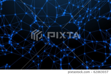 Abstract digital technology network background - Stock Illustration ...