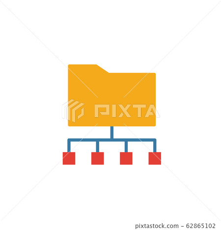 Archiving icon. Simple element from icons... - Stock Illustration ...