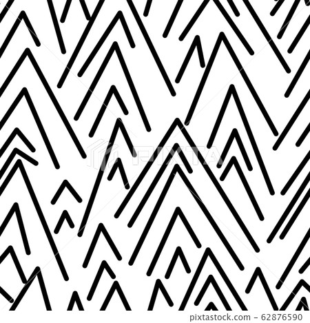 Pattern pattern seamless design thin line hand... - Stock Illustration ...