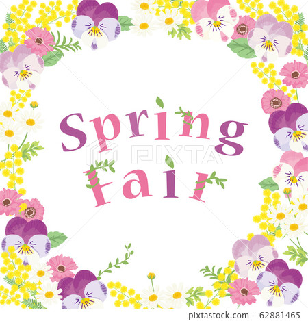 Spring Fair poster - Stock Illustration [62881465] - PIXTA