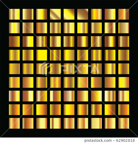 Golden squares collection. Gold background texture - Stock Illustration ...
