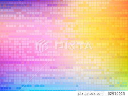 Digital cyber image background of rainbow... - Stock Illustration ...
