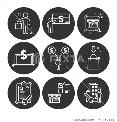 Buyer icons set. - Stock Illustration [62939443] - PIXTA