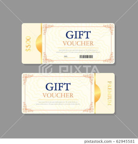 Line corner design coupon background6 - Stock Illustration [62945581 ...