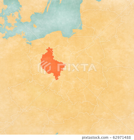 Map of Poland - Greater Poland - Stock Illustration [62971488] - PIXTA