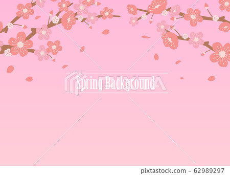 Sakura / Sakura tree / Spring background image... - Stock Illustration ...