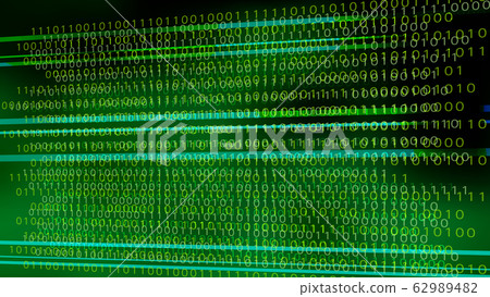 Green cyber digital image gradient geometric... - Stock Illustration ...