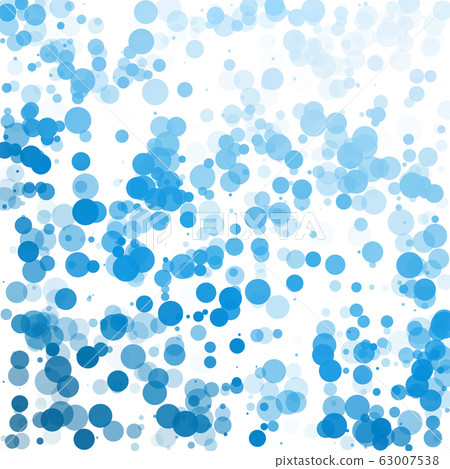 Bubbles Circle Dots Unique Blue Bright Vector - Stock Illustration ...