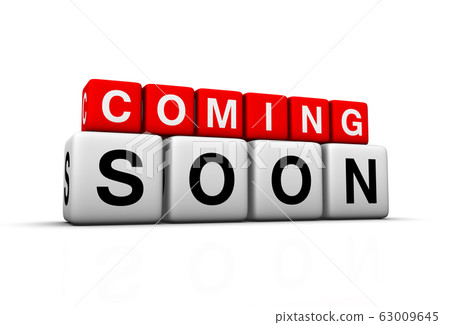 Coming soon 3D sign - Stock Illustration [63009645] - PIXTA