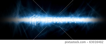 Abstract blue rays - Stock Illustration [63016482] - PIXTA