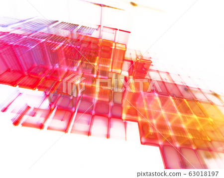Abstract red on white background element - Stock Illustration [63018197 ...