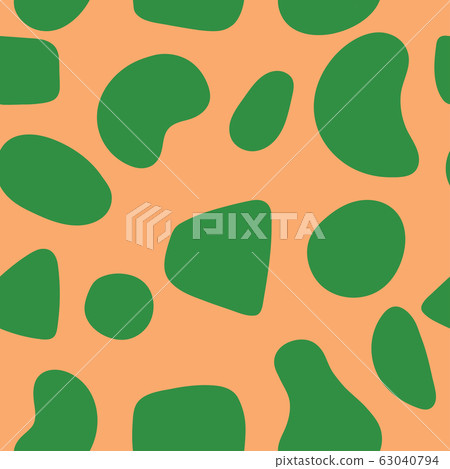 Abstract modern retro seamless background spots... - Stock Illustration ...
