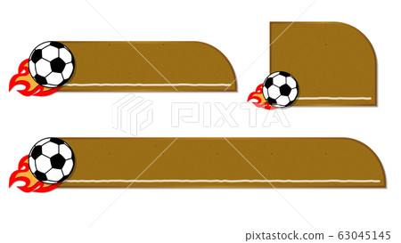 Soccer ball and ticker base - Stock Illustration [63045145] - PIXTA