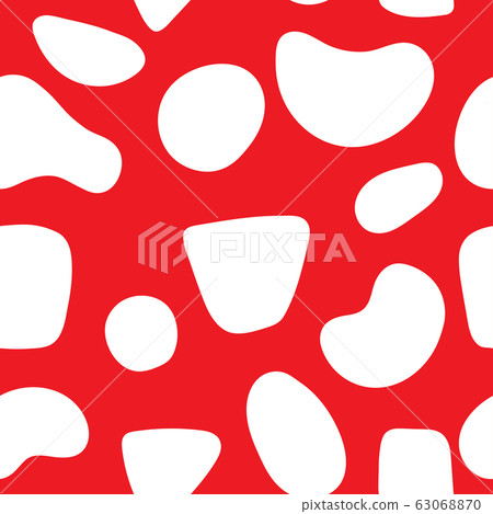 Abstract modern retro seamless background spots... - Stock Illustration ...