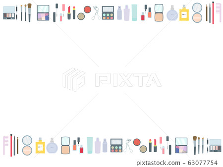 Makeup tool fashionable upper and lower frame... - Stock Illustration ...