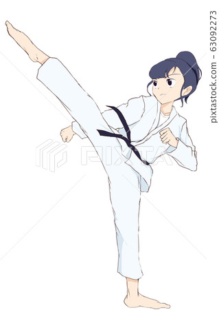 Upper stage kick - Stock Illustration [63092273] - PIXTA