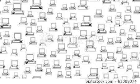 The texture pattern is seamless from old black - Stock Illustration ...