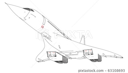 Concorde - Stock Illustration [63108693] - PIXTA