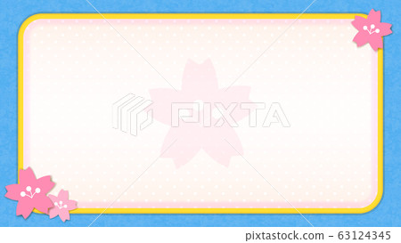 Light blue and cherry background material,... - Stock Illustration ...
