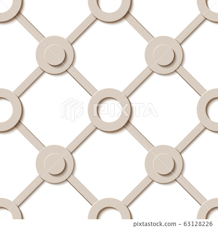Vector pattern texture seamless 3d - Stock Illustration [63128226] - PIXTA