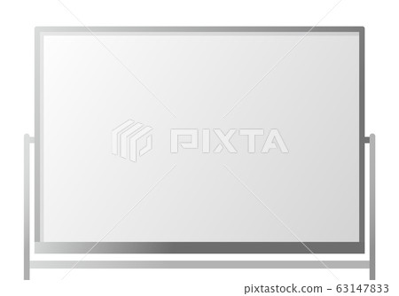 Illustration of whiteboard horizontal position... - Stock Illustration ...