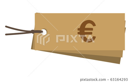 Euro tag - Stock Illustration [63164293] - PIXTA