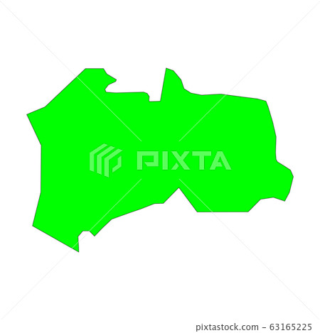 Tokyo 23 wards Map Nerima - Stock Illustration [63165225] - PIXTA