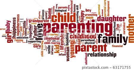 Parenting word cloud - Stock Illustration [63171755] - PIXTA